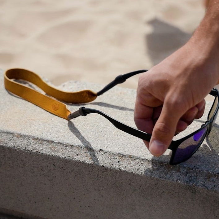 Leather & Print Sunglass Straps